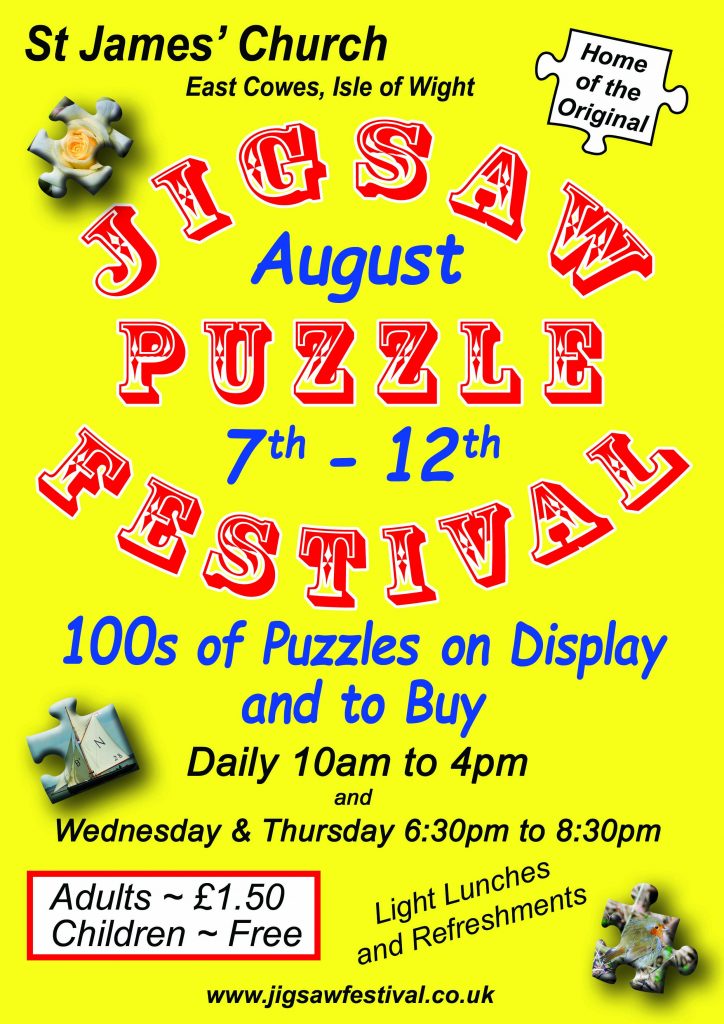 Poster for 2023 Festival - Jigsaw Puzzle Festival